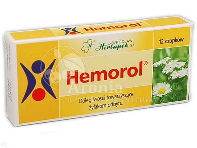 Hemorol czopki x 12 w Apteka Aronia