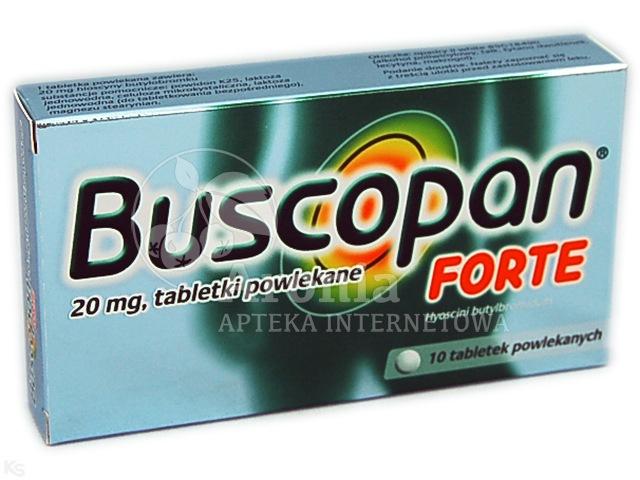Buscopan Forte 20mg x10 tabletek w Apteka Aronia