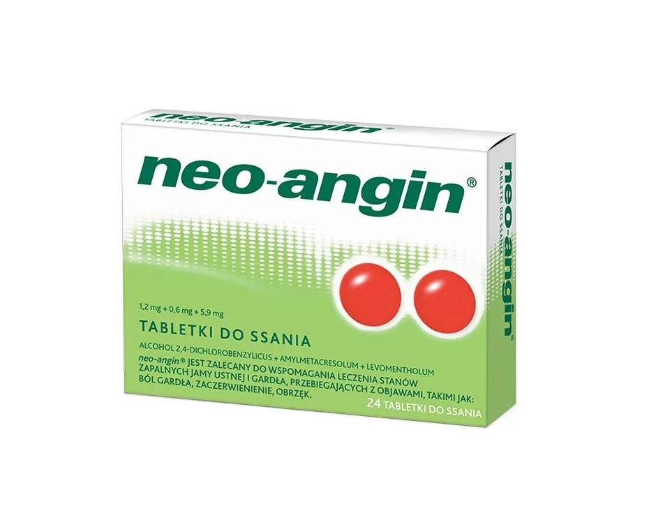 Neo-Angin 24 tabletki do ssania w Apteka Aronia